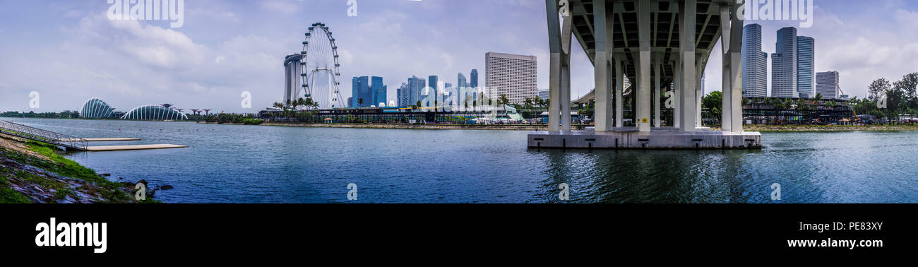 Benjamin sheares bridge hi-res stock photography and images - Alamy