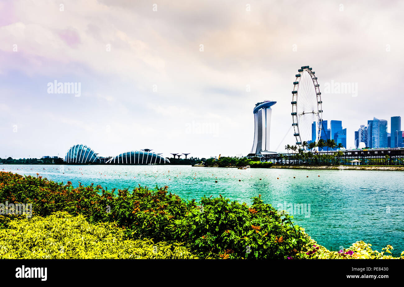 Marine bay sands hotel hi-res stock photography and images - Alamy