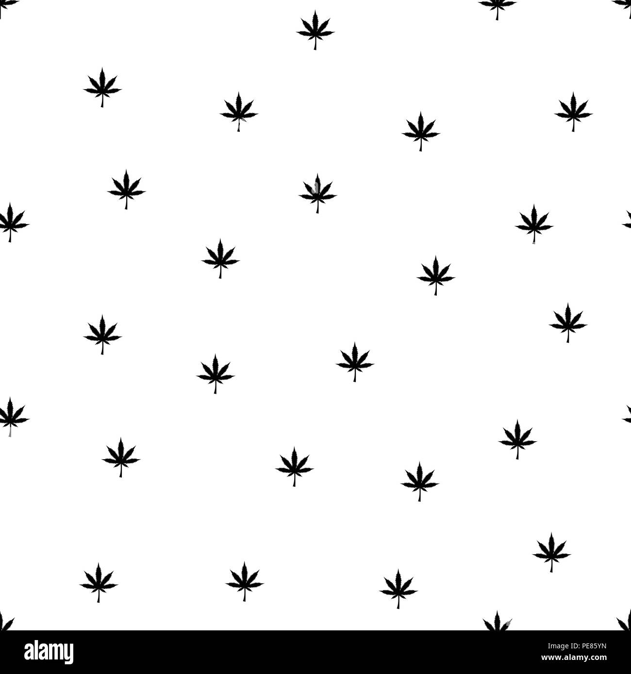 Seven leaf Black and White Stock Photos & Images - Alamy