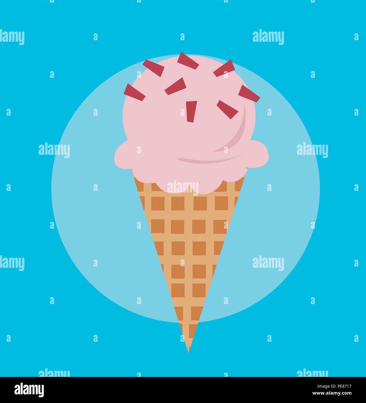 Stylized Icecream High Resolution Stock Photography and Images - Alamy