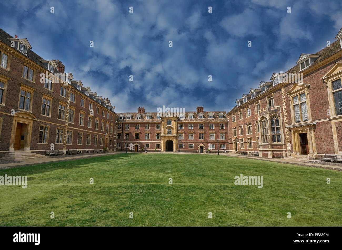 St catherine's college cambridge Stock Photo - Alamy