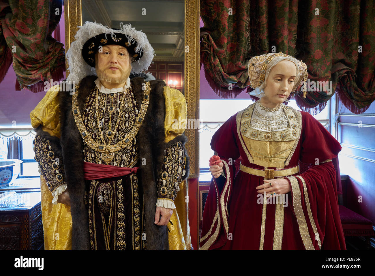 Warwick castle waxworks hi-res stock photography and images - Alamy