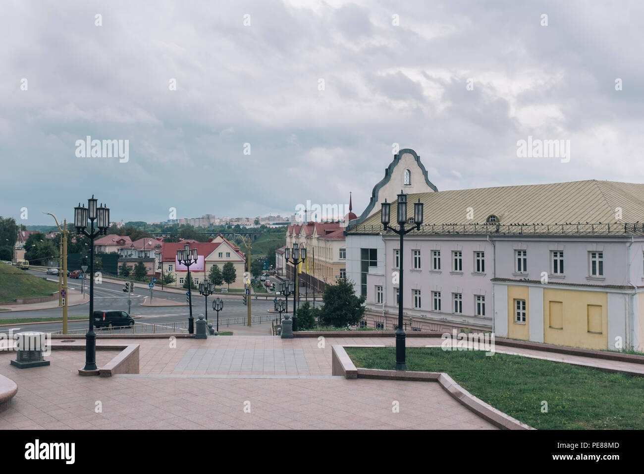 Cityscape of Grodno, Belarus Stock Photo - Alamy