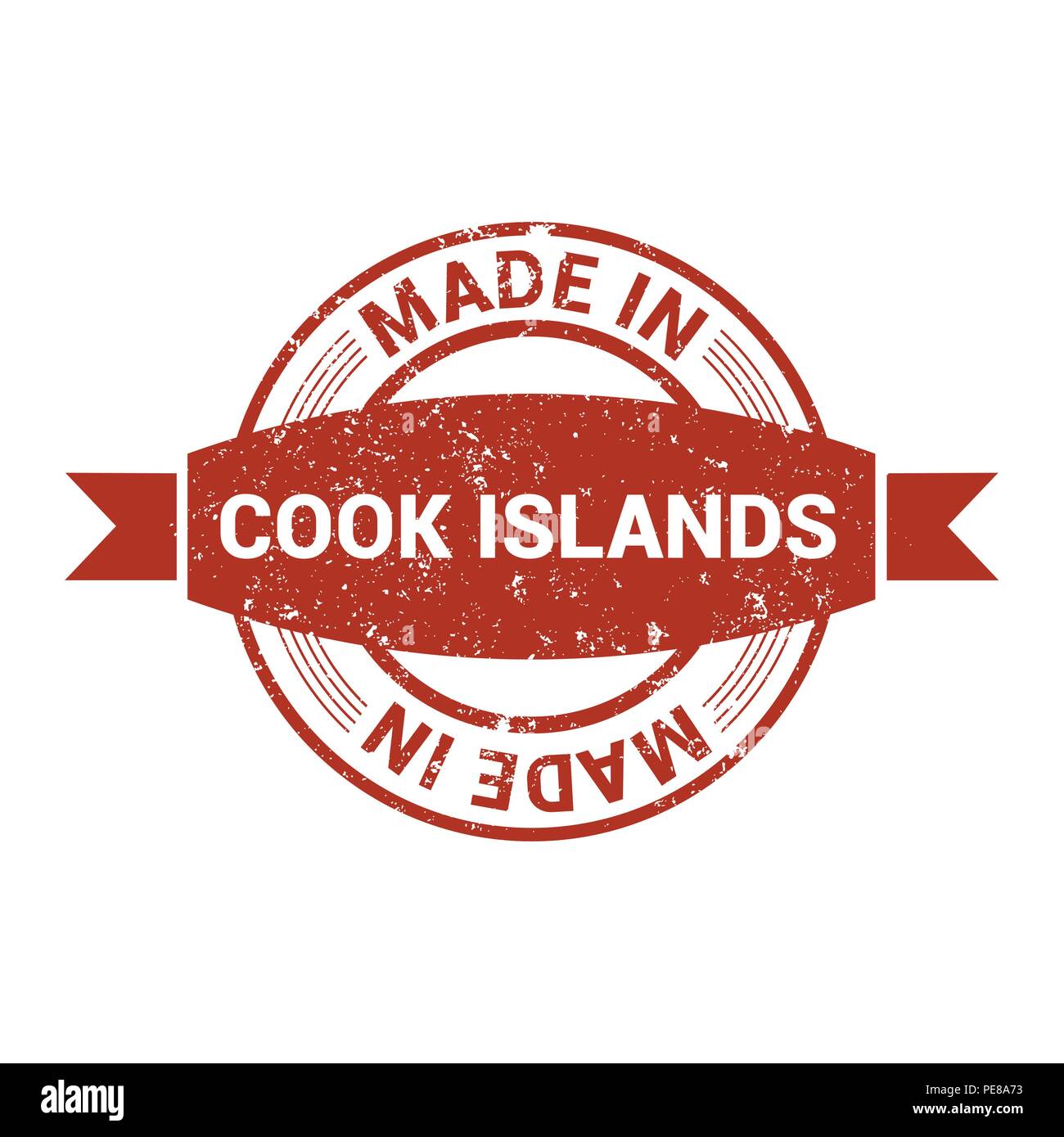 Cook islands text design hi-res stock photography and images - Alamy