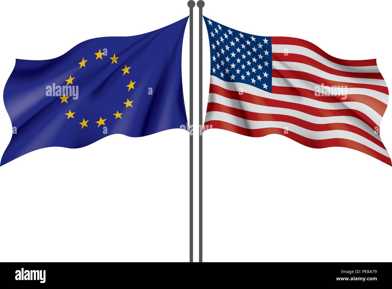 Eu collaboration Stock Vector Images - Alamy