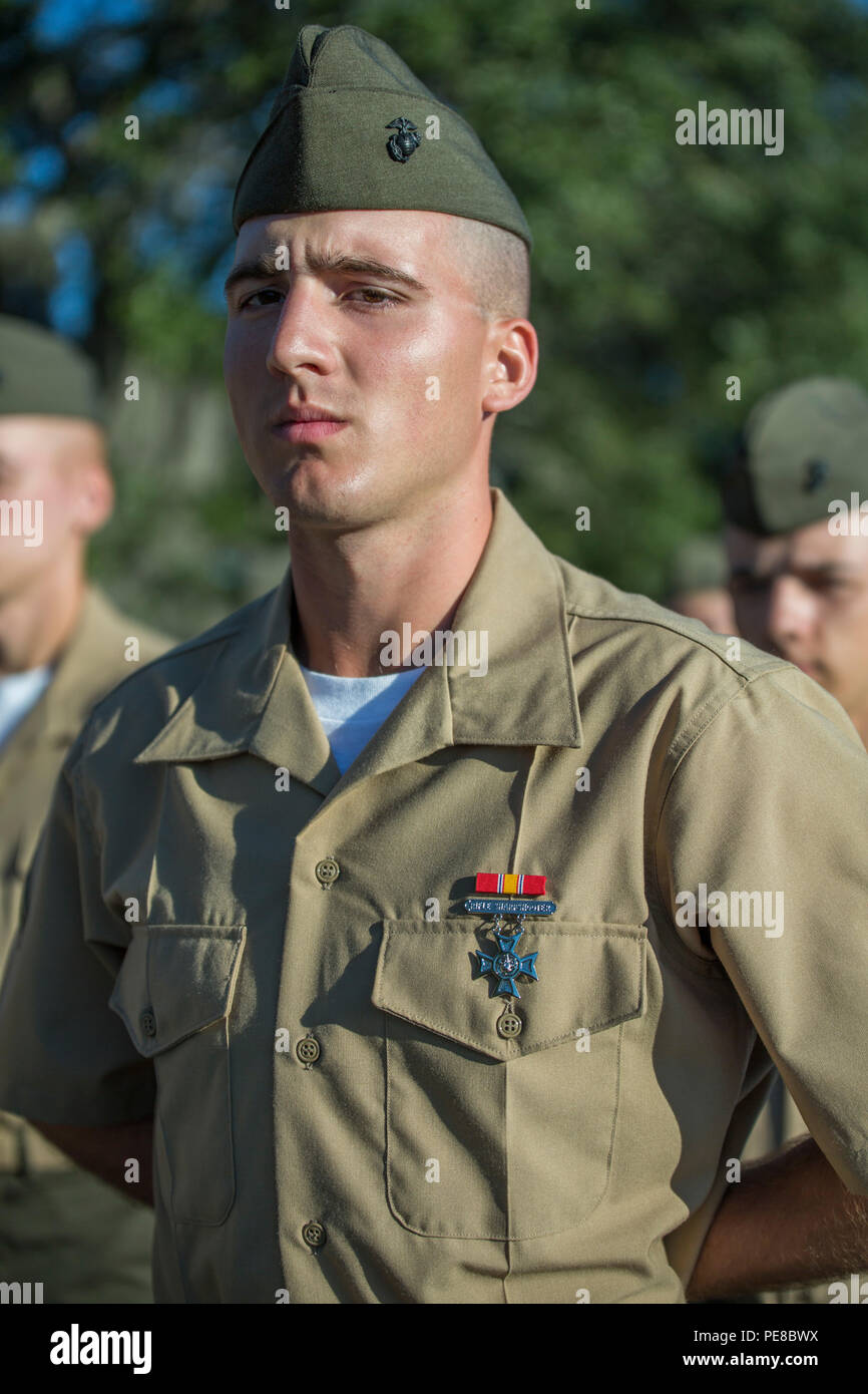 Pfc. Patrick A. Hill, with Platoon 2082, Golf Company, 2nd Recruit ...