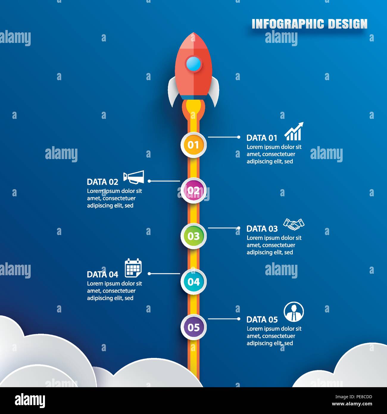 Data vertical hi-res stock photography and images - Alamy