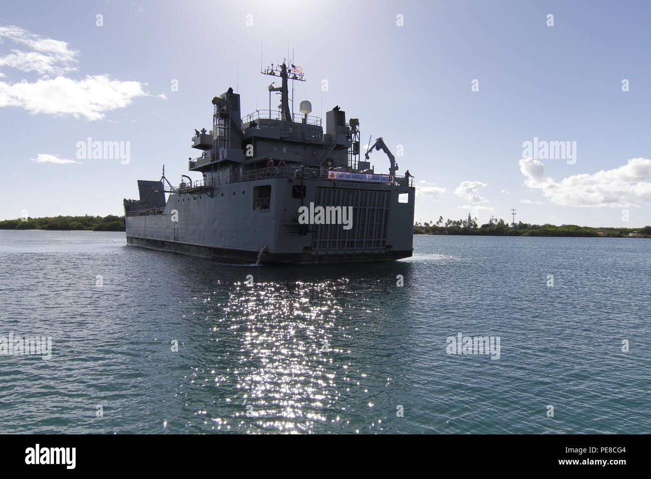 U s army vessel cw3 harold c clinger lsv 2 hi-res stock photography and ...