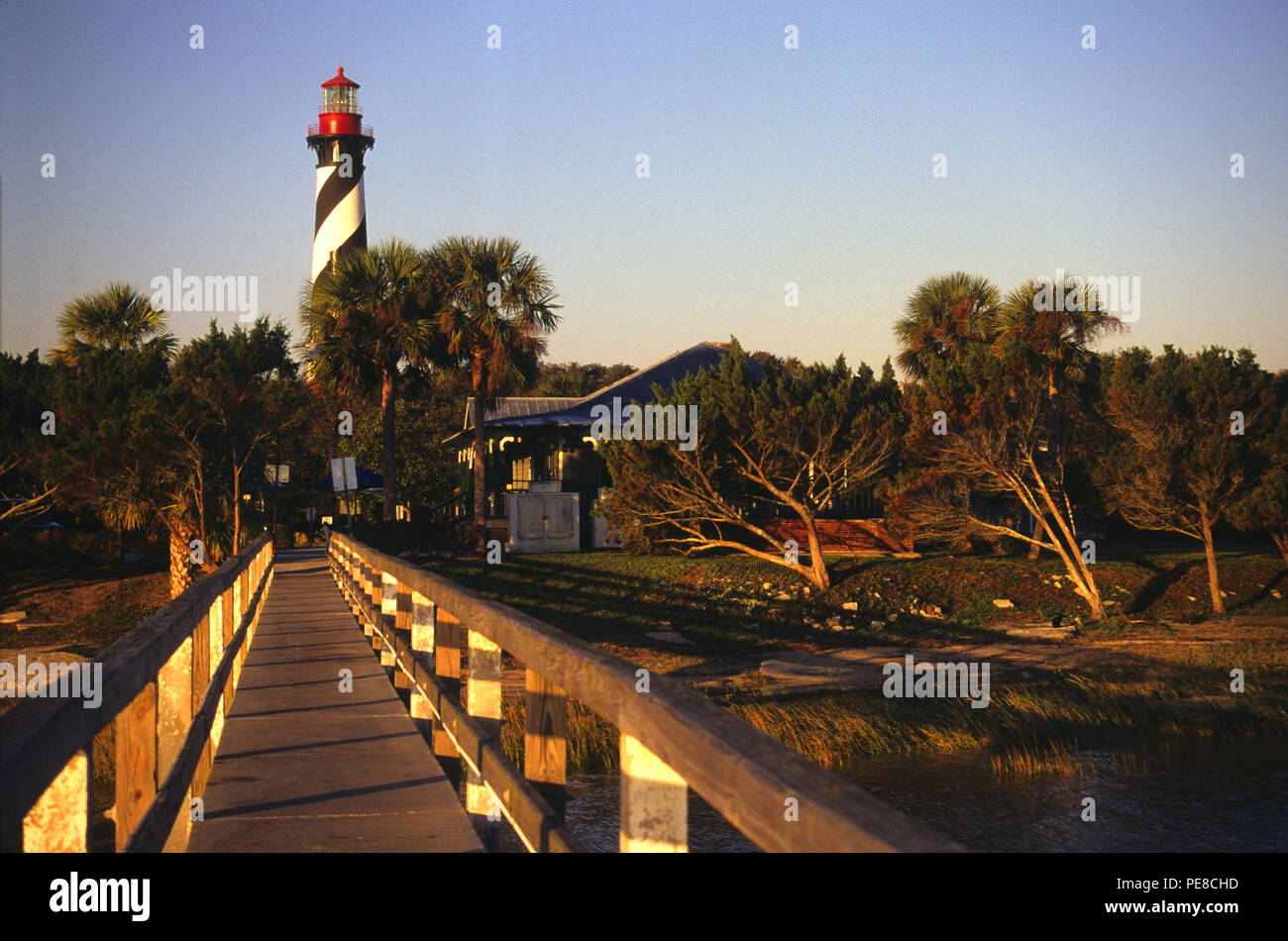 Lighthouse, St. Augustine, Florida, USA Stock Photo - Alamy