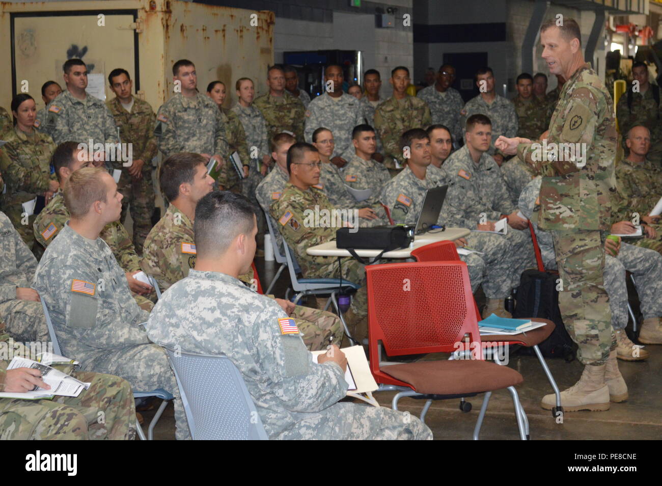 Brig. Gen. Patrick Matlock, division deputy commanding general-support ...