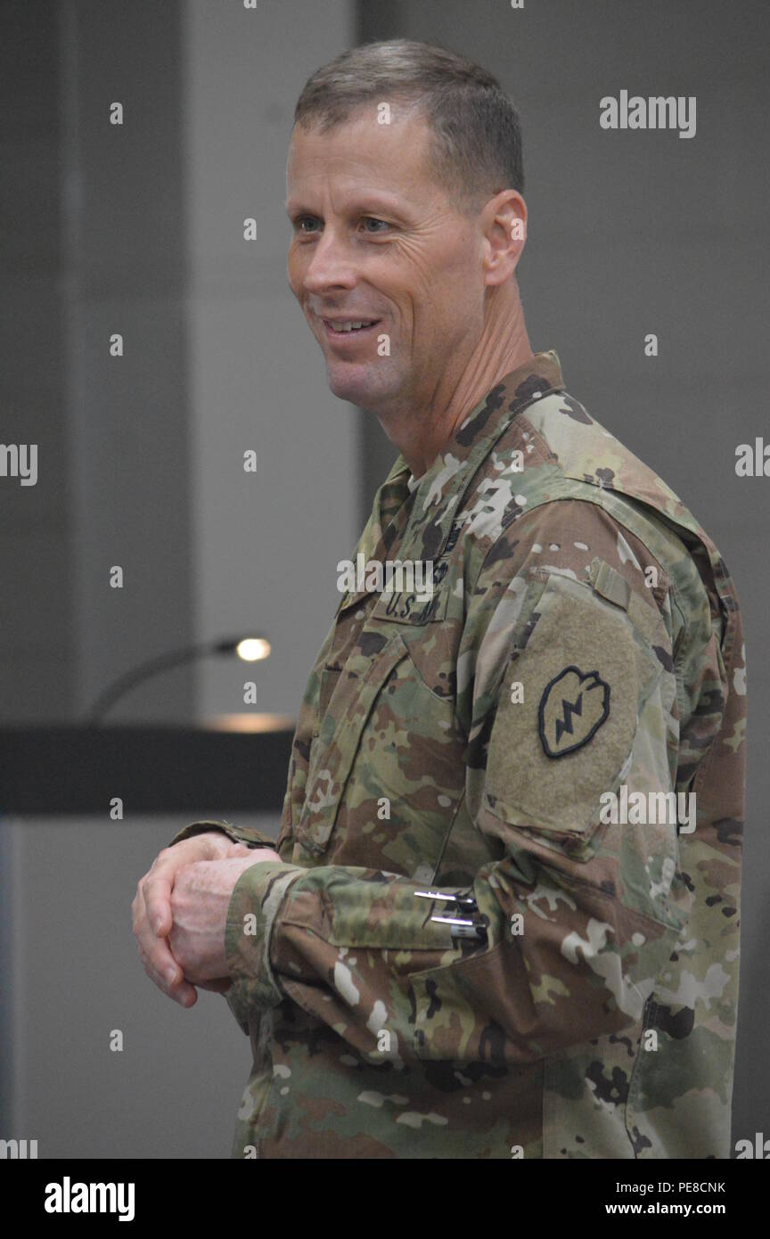 Brig. Gen. Patrick Matlock, division deputy commanding general-support ...