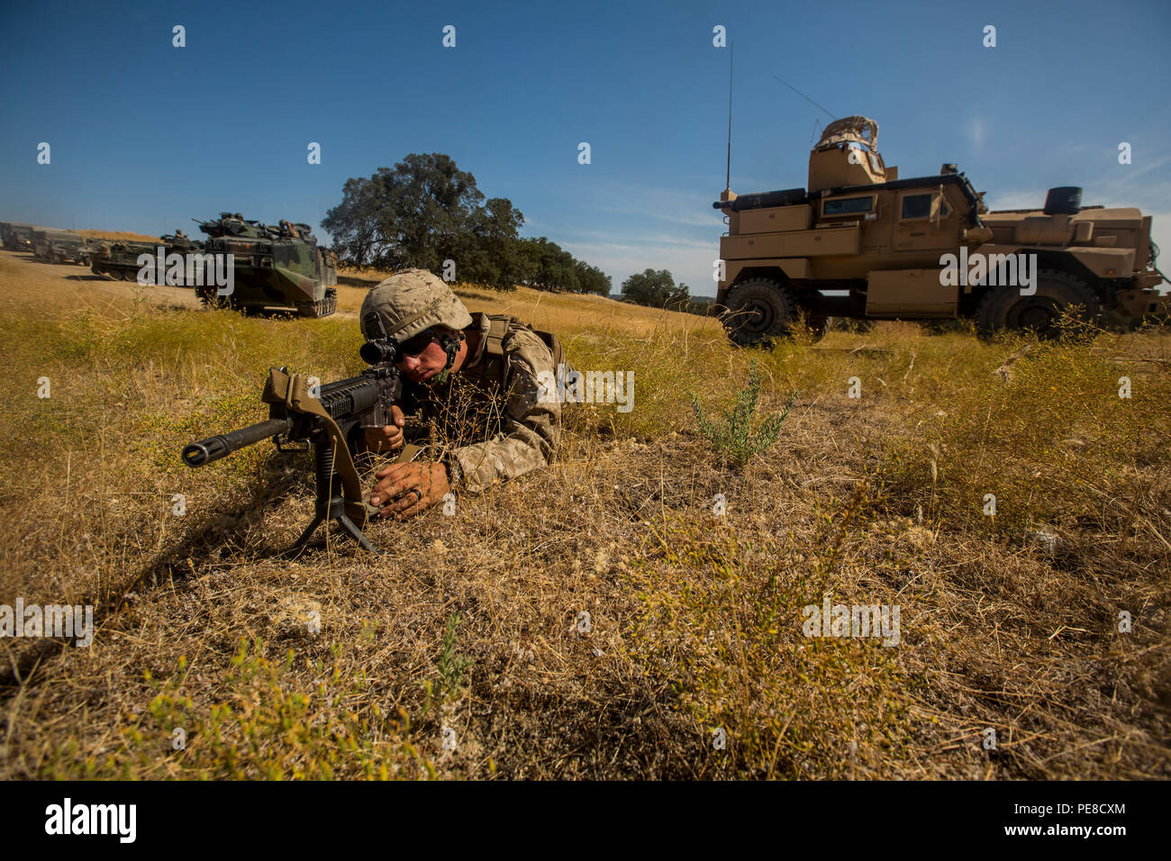 U.S. Marine Corps Cpl. Nathan Lang , an engineer with Bravo Company ...