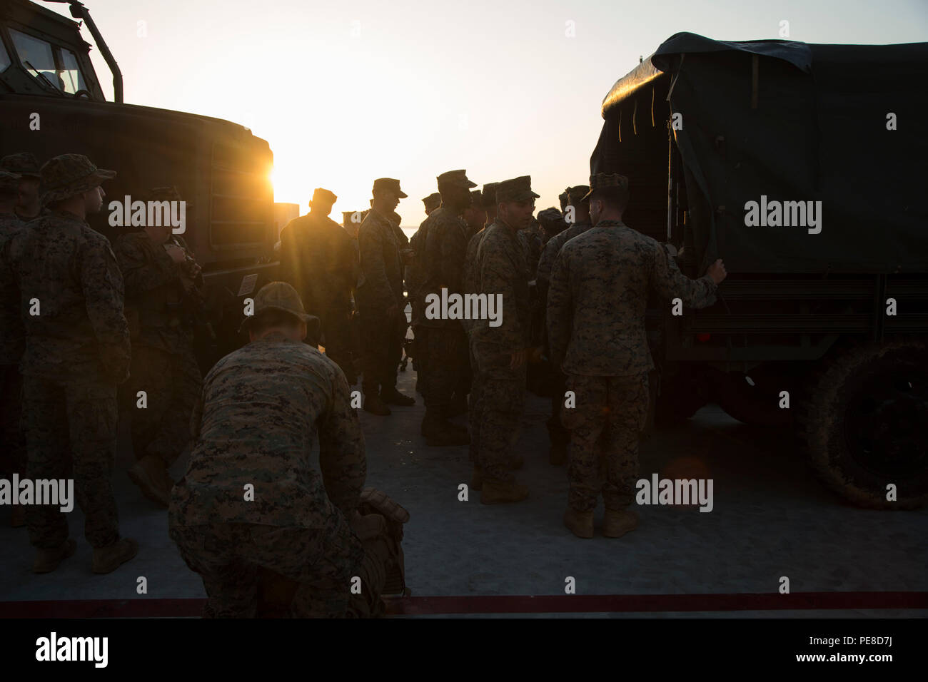 U.S. Marines with 1st Battalion, 2nd Marine Regiment, currently ...