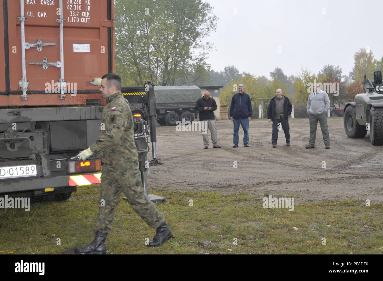 Drawsko Pomorskie, Poland, U.S. Army employees assigned to the Training ...