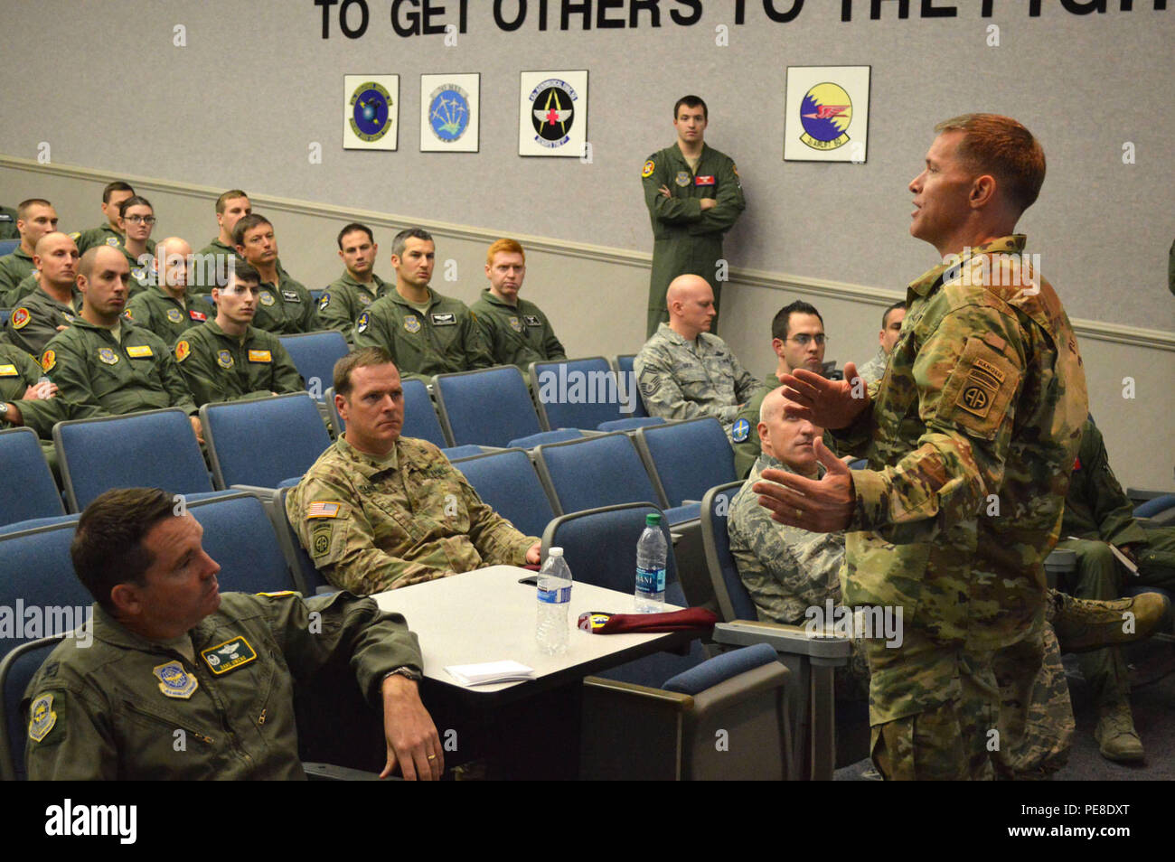 U.S. Army Col. Colin Tuley, 1st Brigade Combat Team commander, 82nd ...