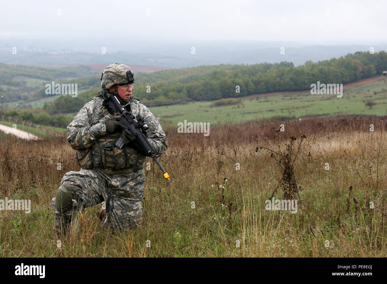 Army hillside patrol hi-res stock photography and images - Alamy