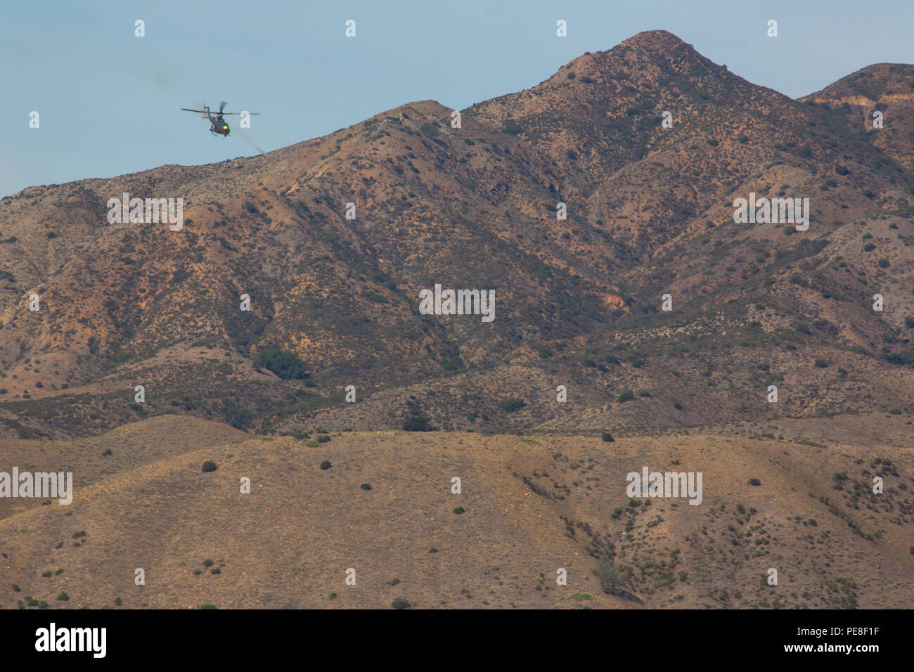 A UH-1Y Huey with Marine Light Helicopter Attack Training Squadron ...