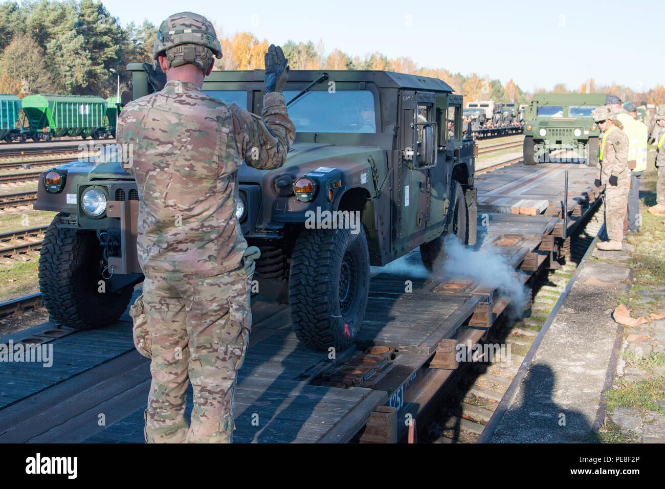 A Soldier with the 3rd Battalion, 69th Armor Regiment, 1st Armor ...