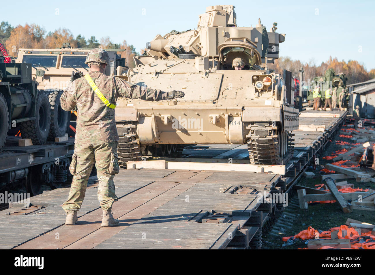 A Soldier with 3rd Battalion, 69th Armor Regiment, 1st Armor Brigade ...