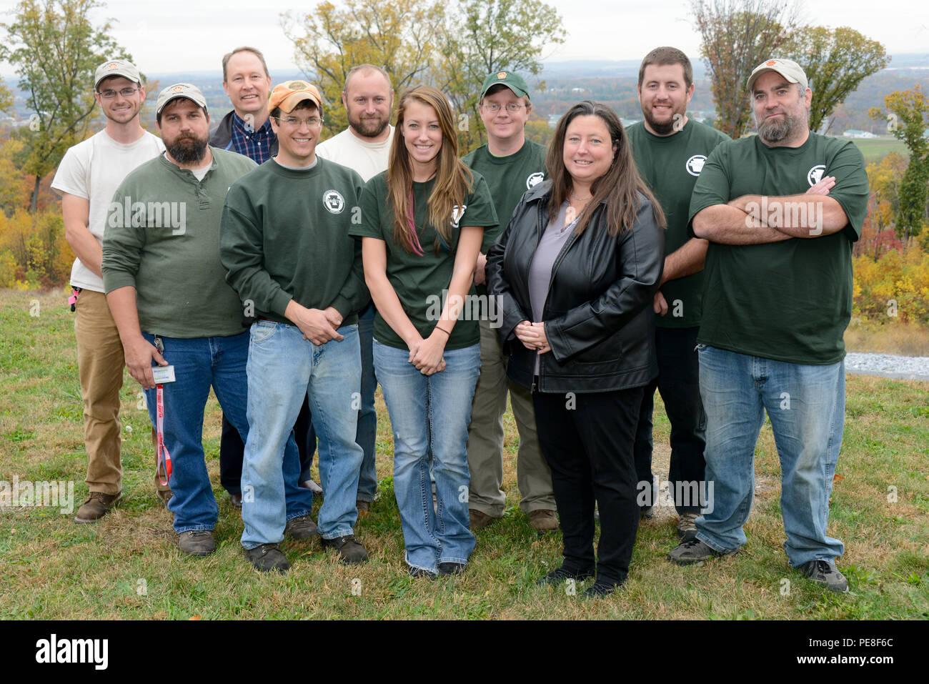 The Pennsylvania National Guard’s winning environmental team. Shown in ...
