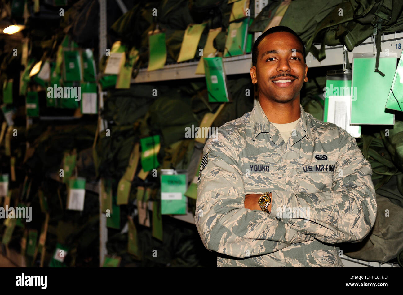 Staff Sgt. Kentreal Young, 30th Force Support Squadron NCOIC of ...