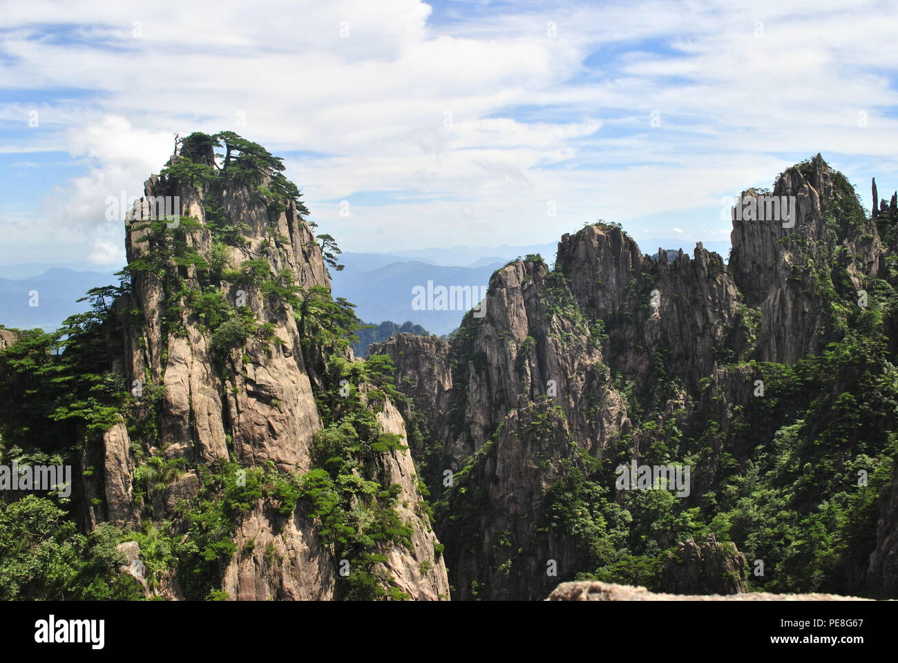 The Yellow Mountain in Anhui, China Stock Photo - Alamy