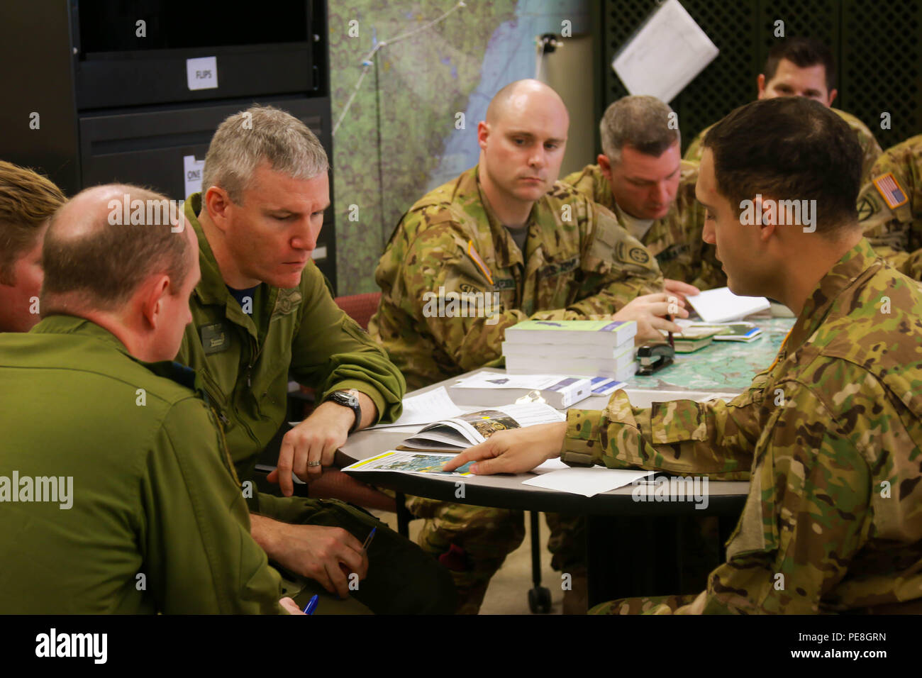 82nd Airborne Division Commander Maj High Resolution Stock Photography ...