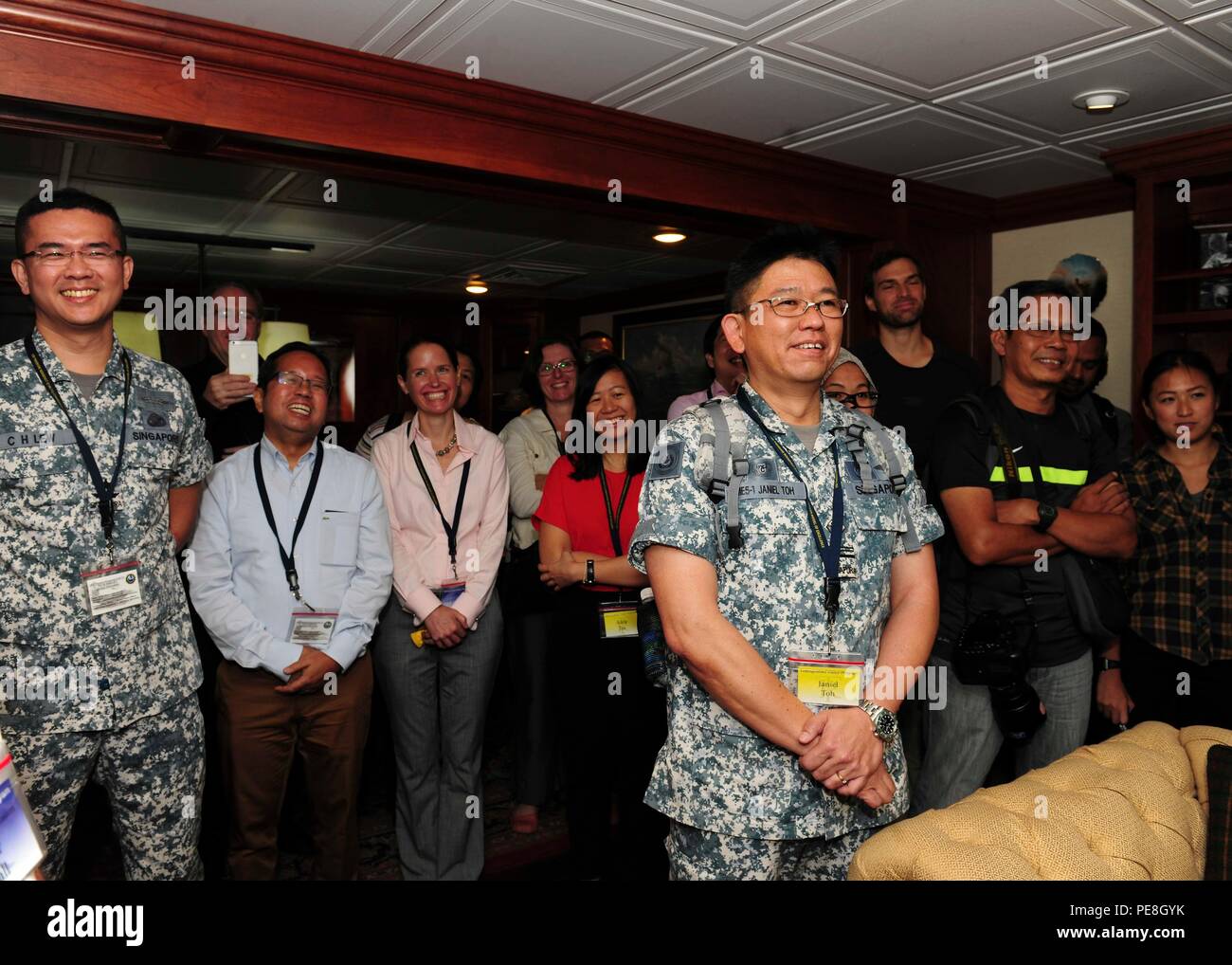 Distinguished visitors embarkation hi-res stock photography and images ...