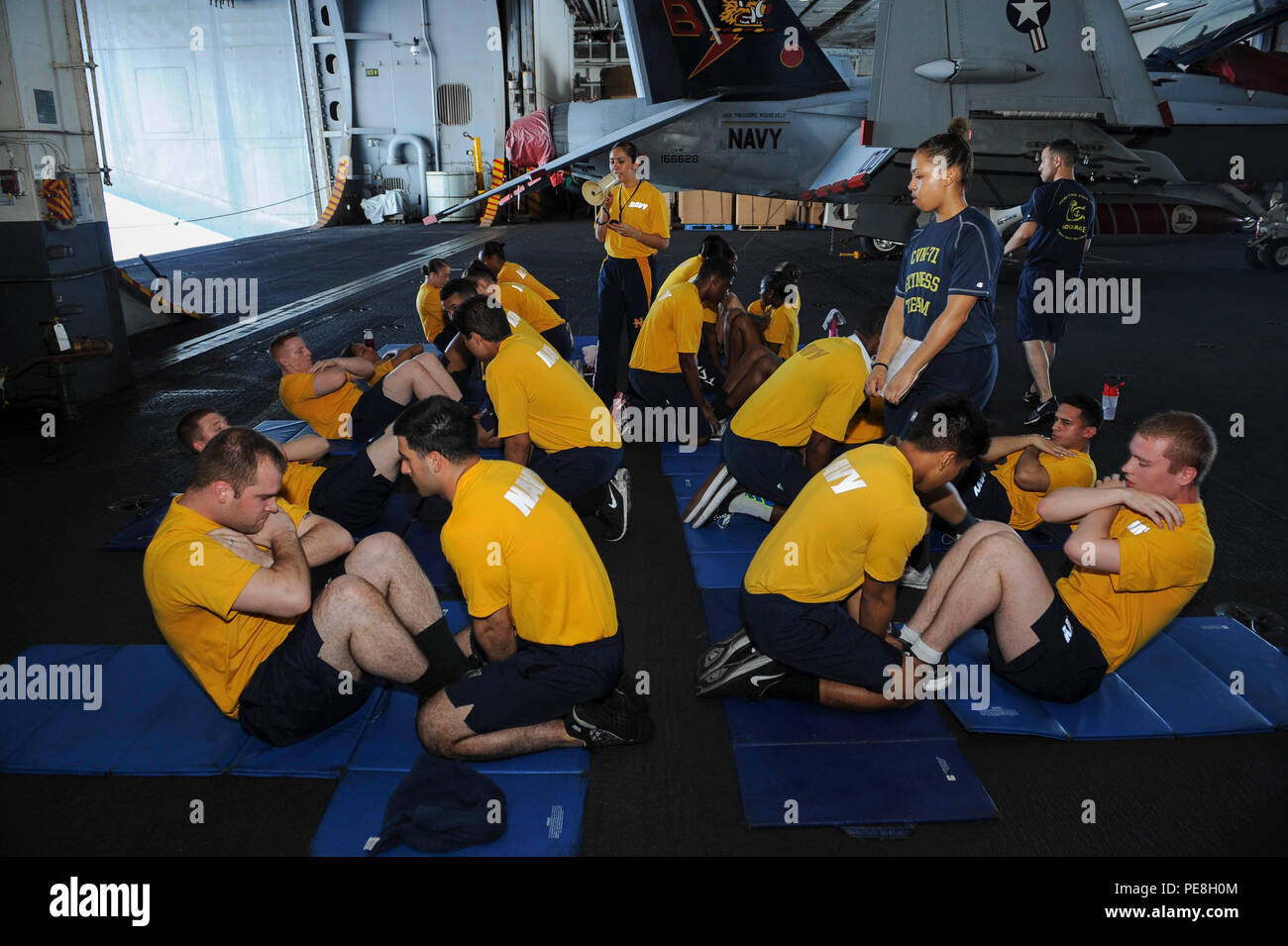 Navy Physical Readiness Test High Resolution Stock Photography and ...