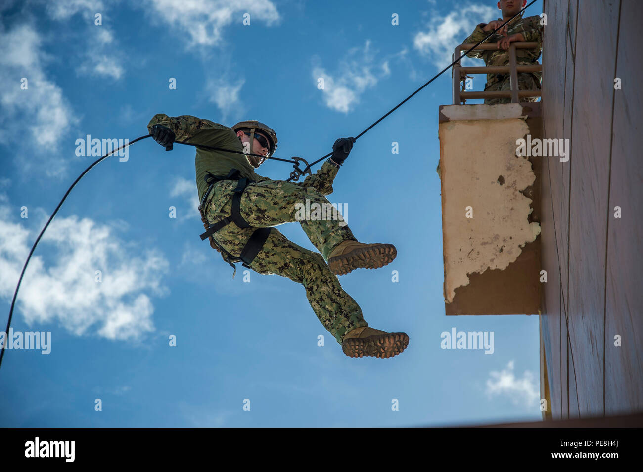 Explosive Ordnance Disposal (EOD) technicians assigned to EOD Mobile ...