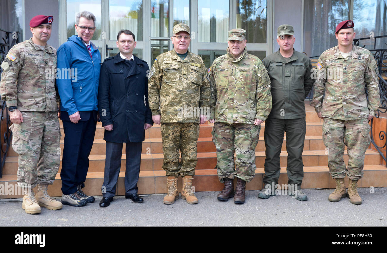From left to right Col. Gregory Anderson, commander of U.S. Army’s ...