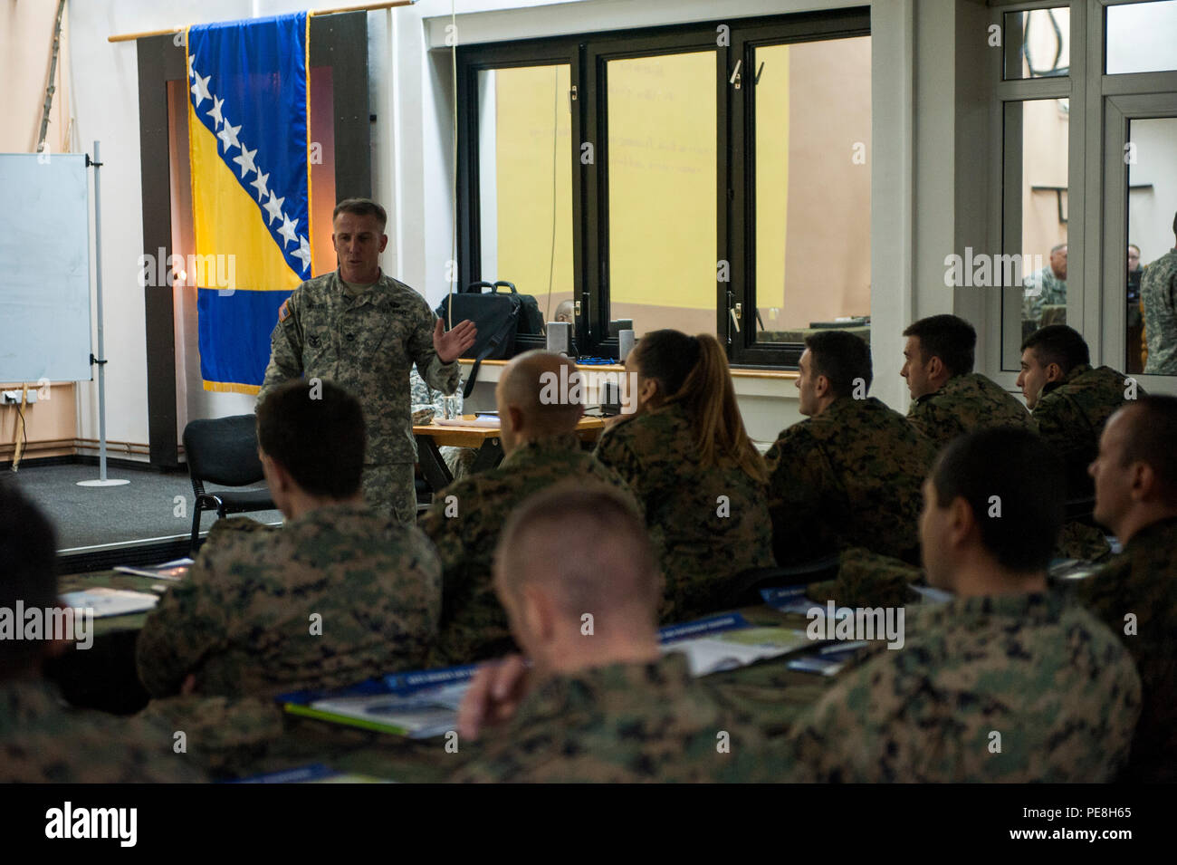 U.S. Army Sgt. 1st Class Derik Allen, National Support Element ...