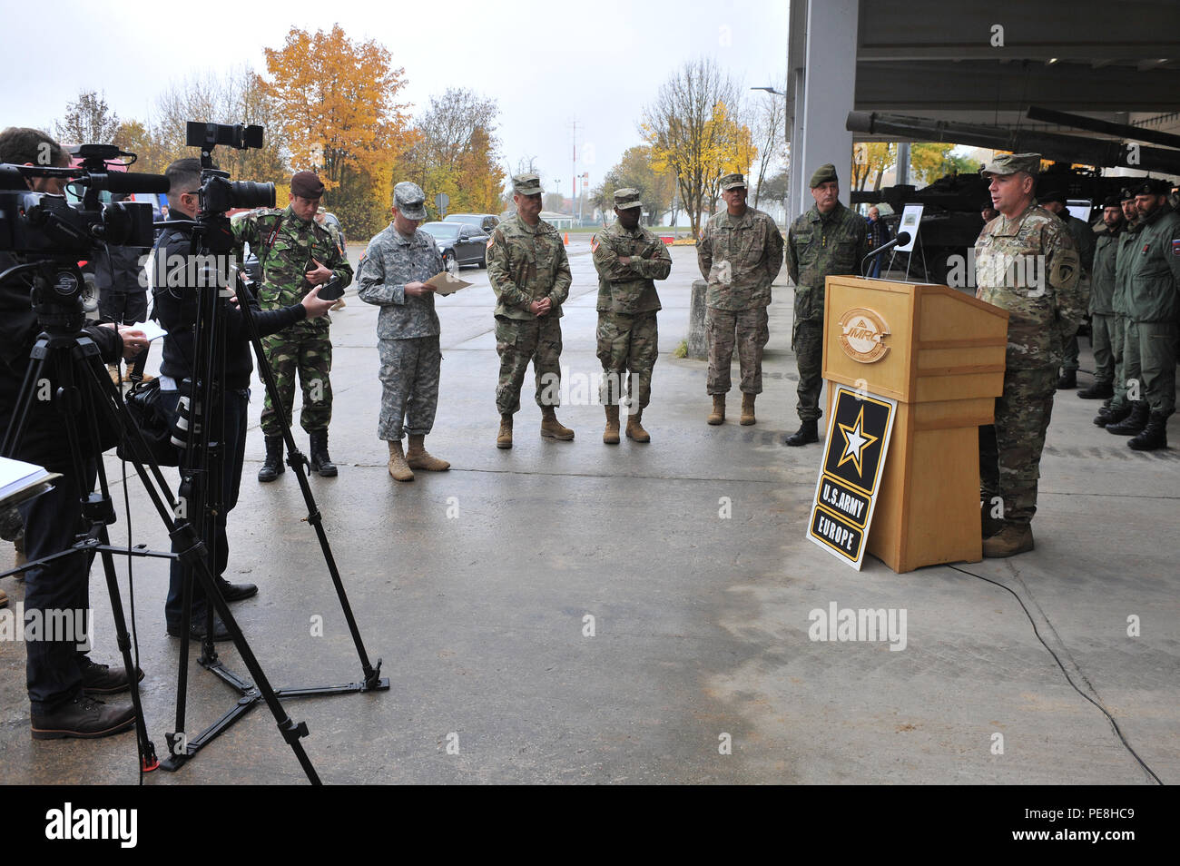 U.S. Army Lt. Gen. Ben Hodges, Commanding General of U.S. Army Europe ...