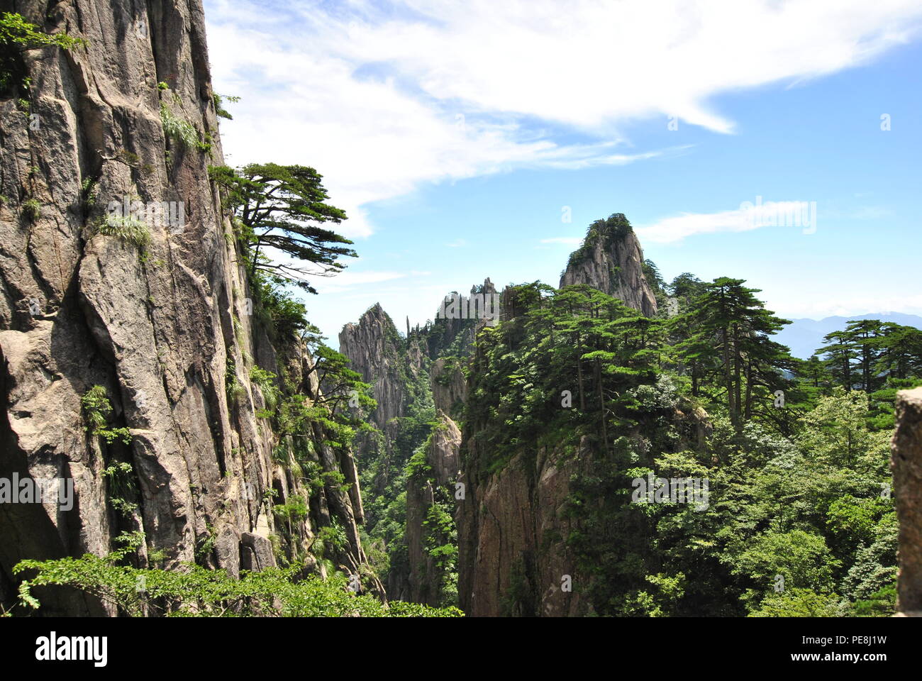 The Yellow Mountain in Anhui, China Stock Photo - Alamy