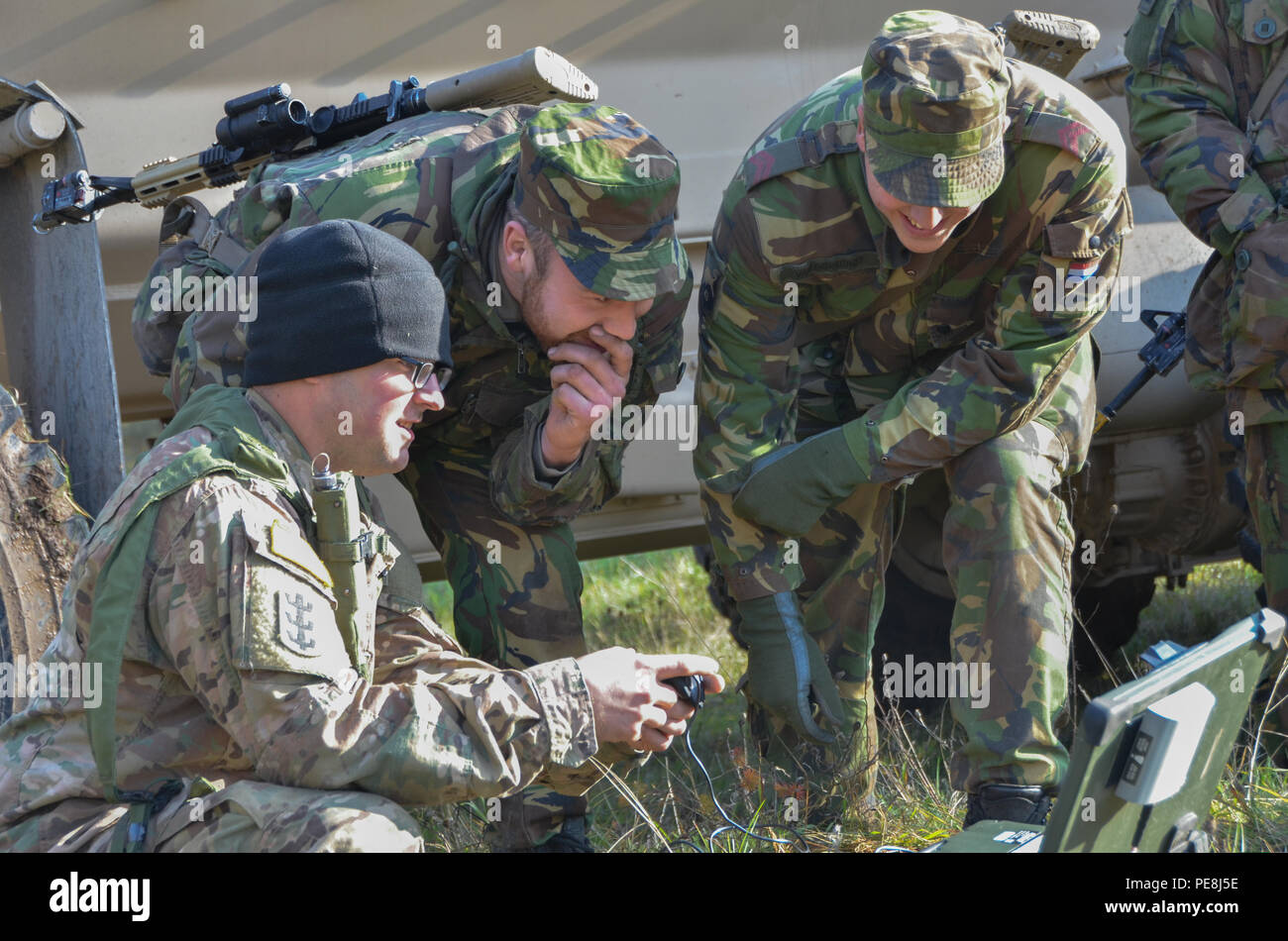 Dutch 43rd brigade hi-res stock photography and images - Alamy