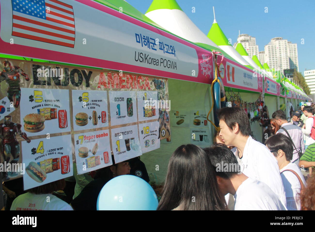 During the Global Gathering multicultural festival here, the MSCO Korea ...