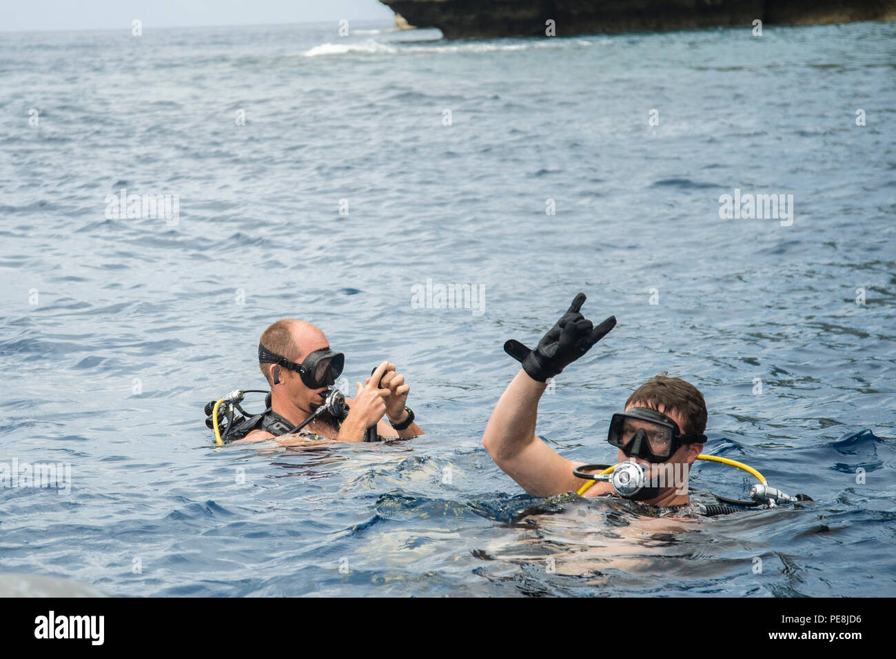 Explosive Ordnance Disposal (EOD) technicians, assigned to EOD Mobile ...