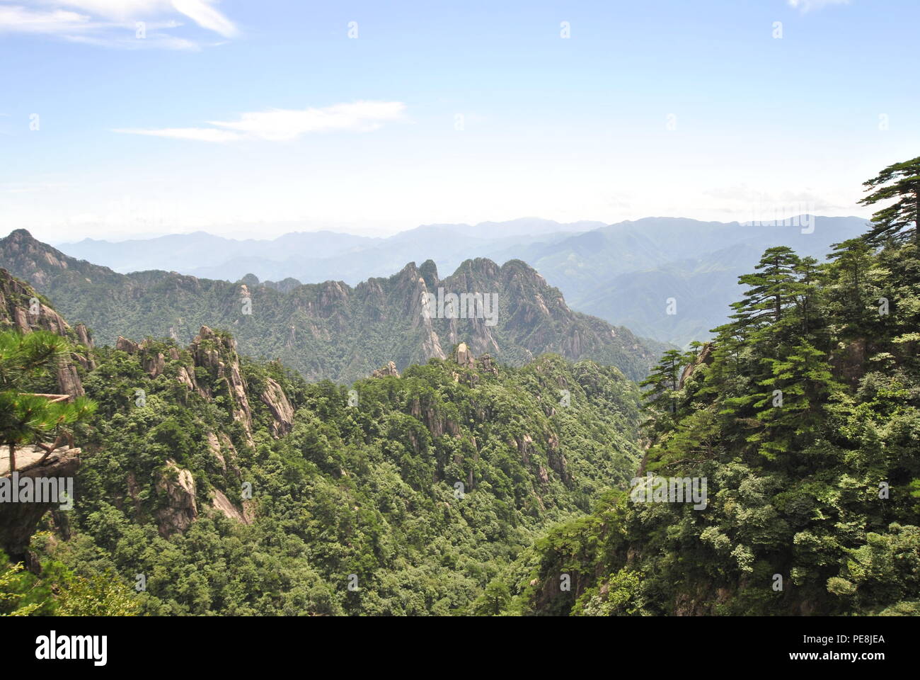 The Yellow Mountain in Anhui, China Stock Photo - Alamy