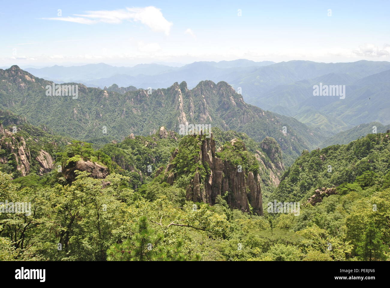 The Yellow Mountain Stock Photo - Alamy