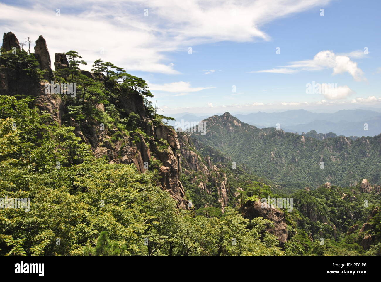The Yellow Mountain Stock Photo - Alamy