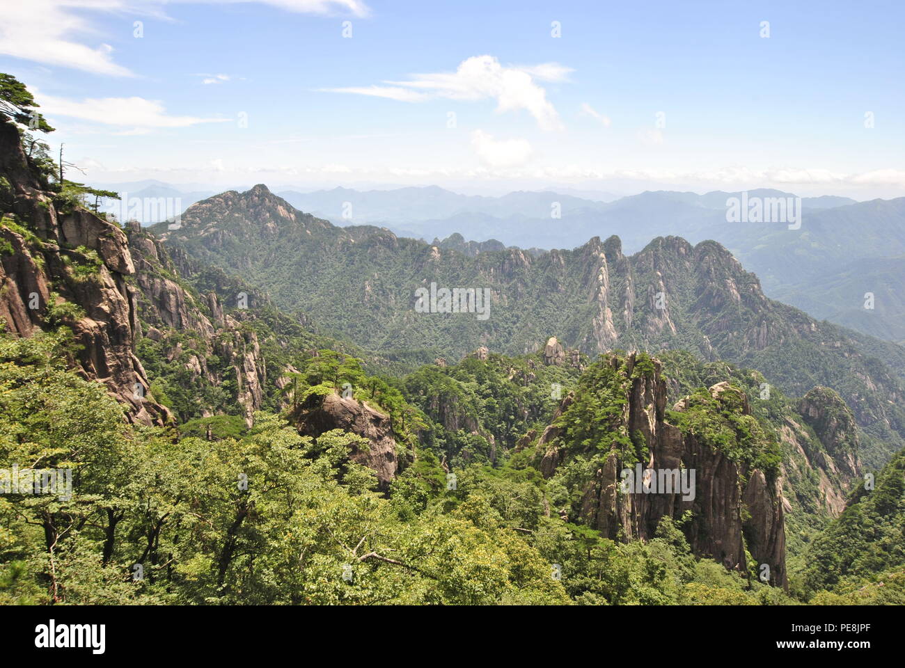 The Yellow Mountain Stock Photo - Alamy