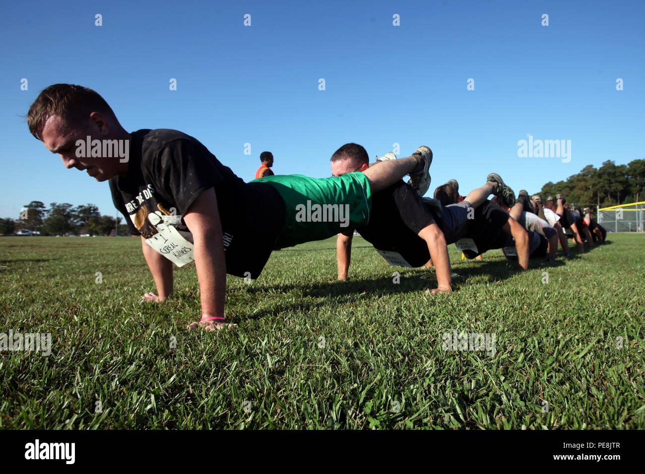Squad Push Ups High Resolution Stock Photography and Images - Alamy