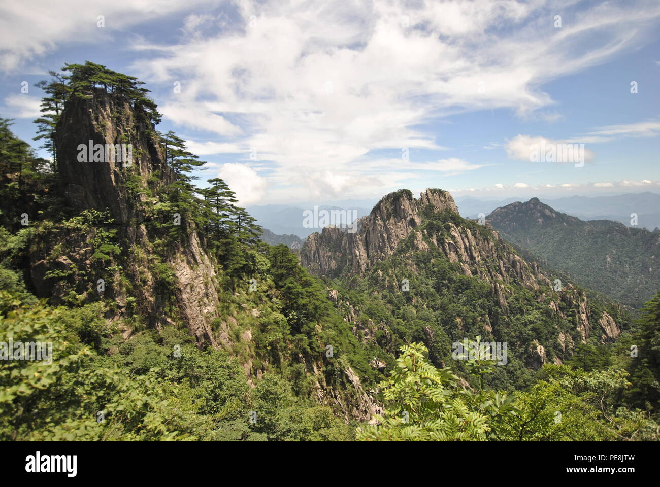 The Yellow Mountain in Anhui, China Stock Photo - Alamy