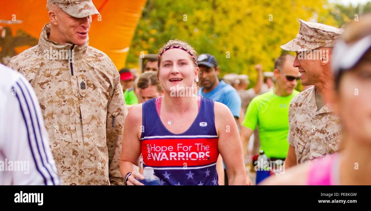 Sgt. Maj. Thomas L. Johnson, left, Sgt. Amanda Eason and Commanding ...