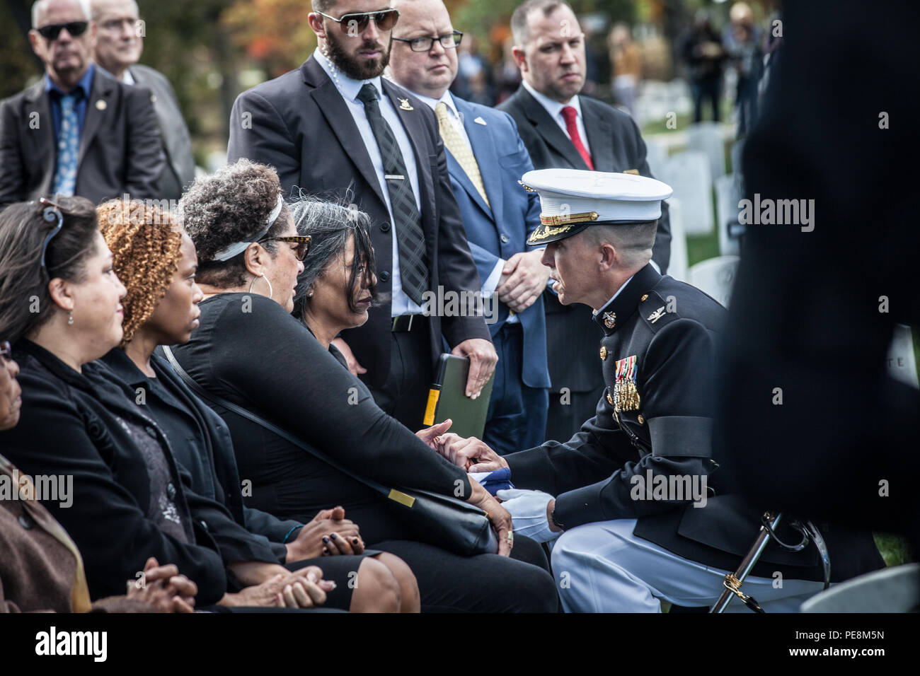 U.S. Marine Corps Col. Benjamin T. Watson, commanding officer, Marine ...