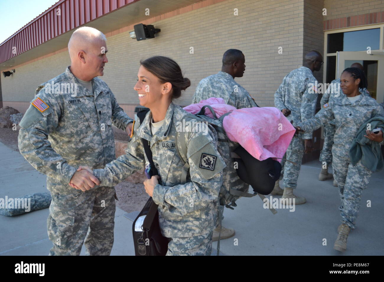 Lt. Col. Scott Griffin, commander, 1st Battalion, 204th Air Defense ...
