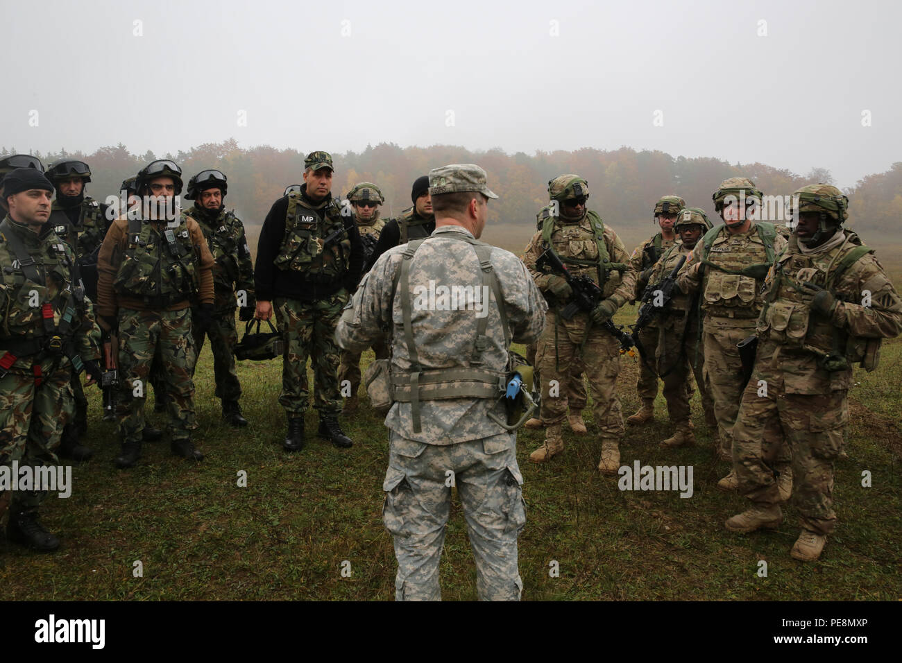 U.S. Army Capt. Chad Huggins, assigned to the Raptor Team, Joint ...
