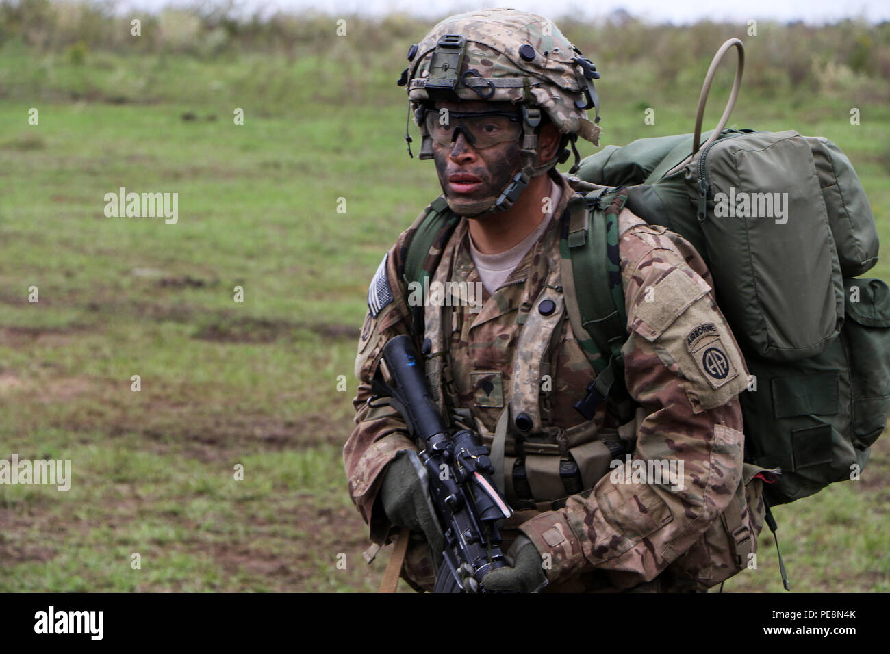 Paratrooper 1st battalion 508th infantry hi-res stock photography and ...