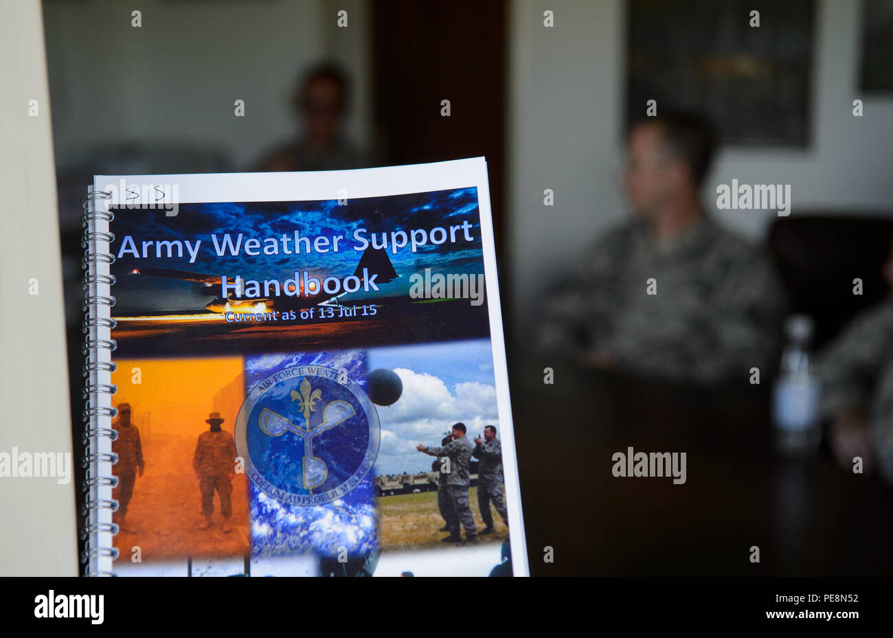 Battlefield weather Airmen discuss their new handbook during their ...