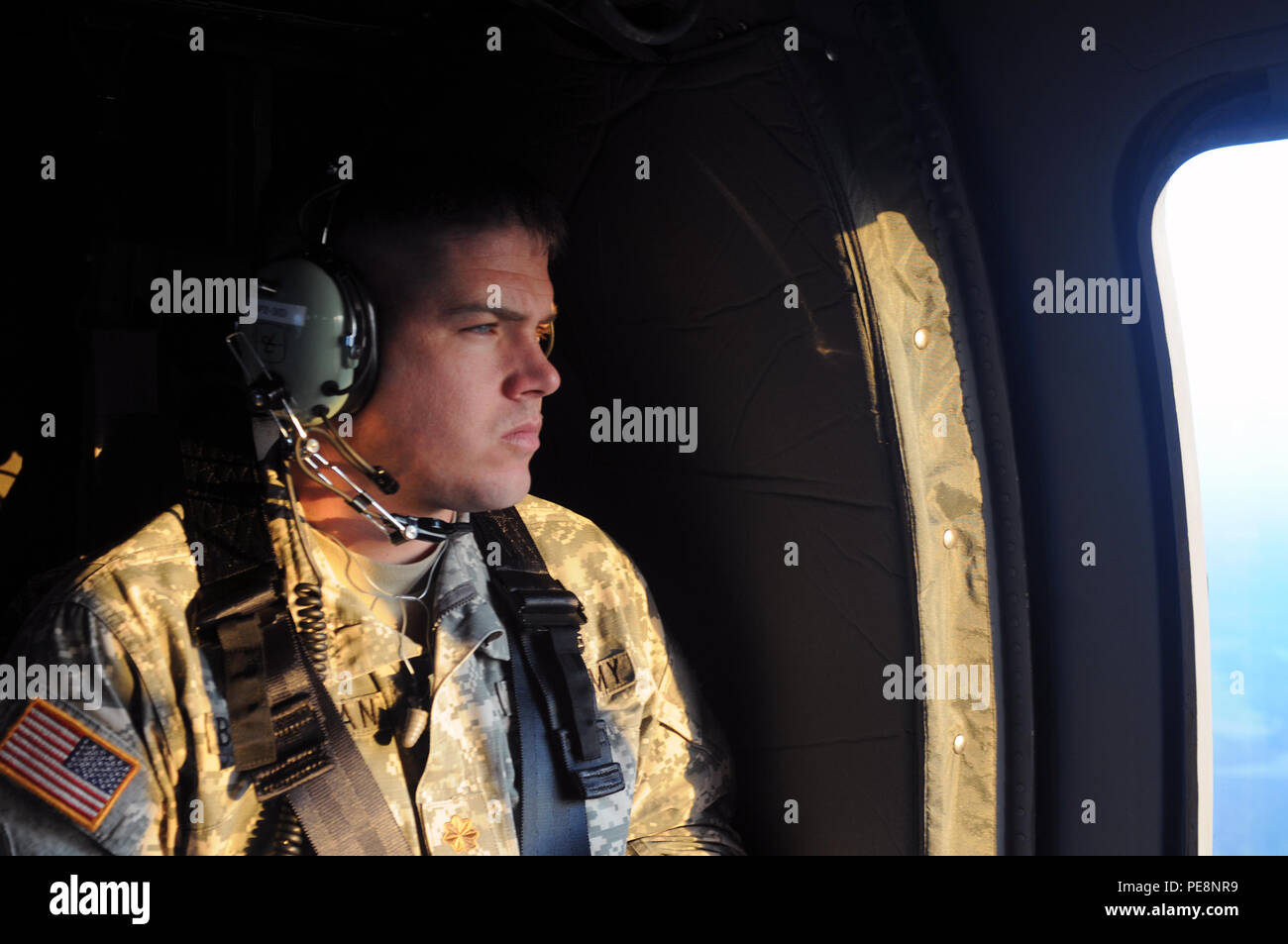 Army Maj. Andrew Berryman, aide-de-camp to the chief of the National ...